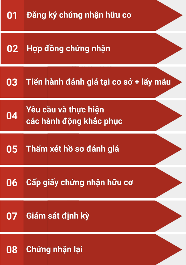 TCVN 11041 về Chứng nhận thực phẩm hữu cơ - Vinacontrol